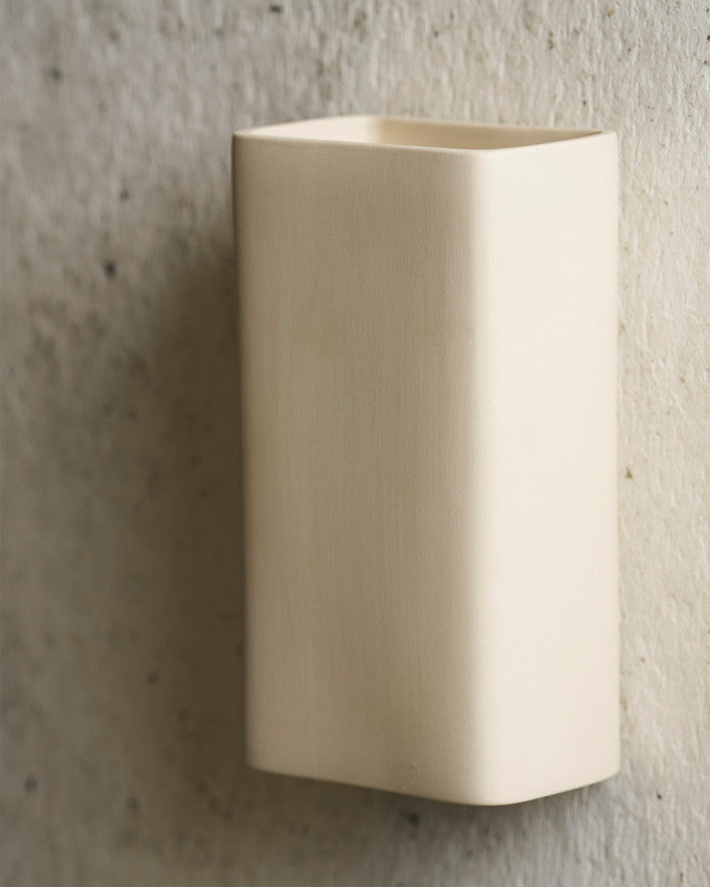 Box Wall Light - Bone – Eos Bathware