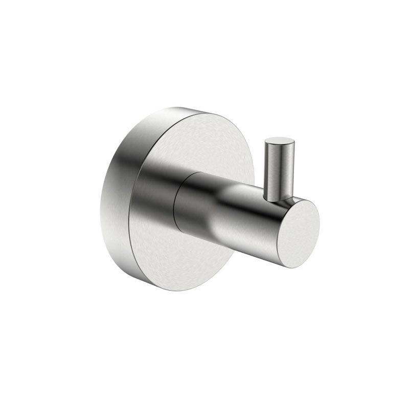 Mica - Brushed Nickel Robe Hook – Eos Bathware