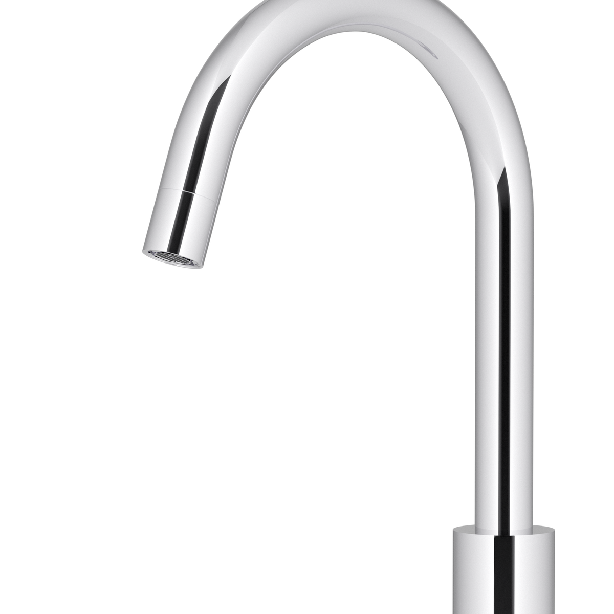 Round - Polished Chrome Hob Mounted Swivel Spout – Eos Bathware