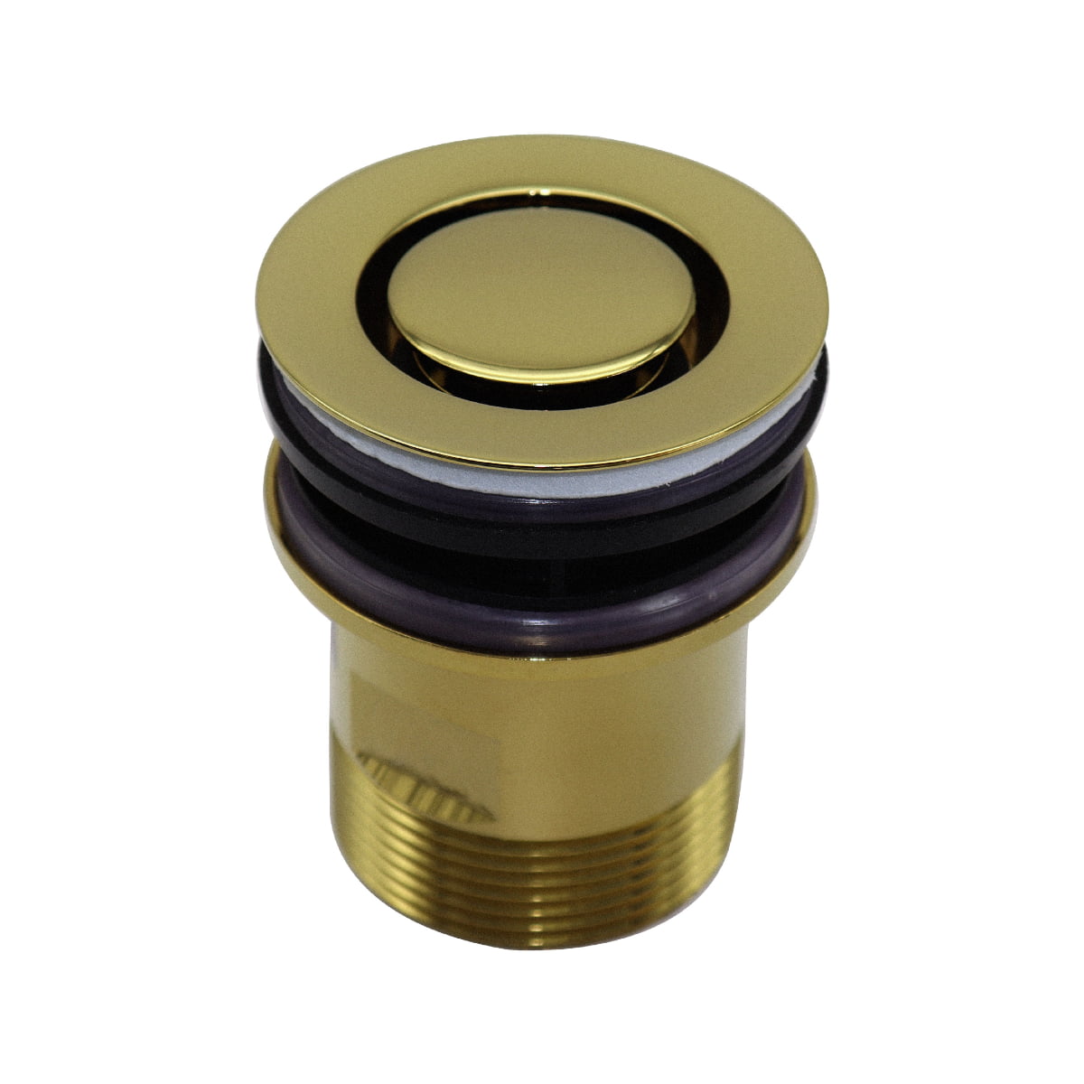 Pop Down - Brushed Gold Basin Waste – Eos Bathware