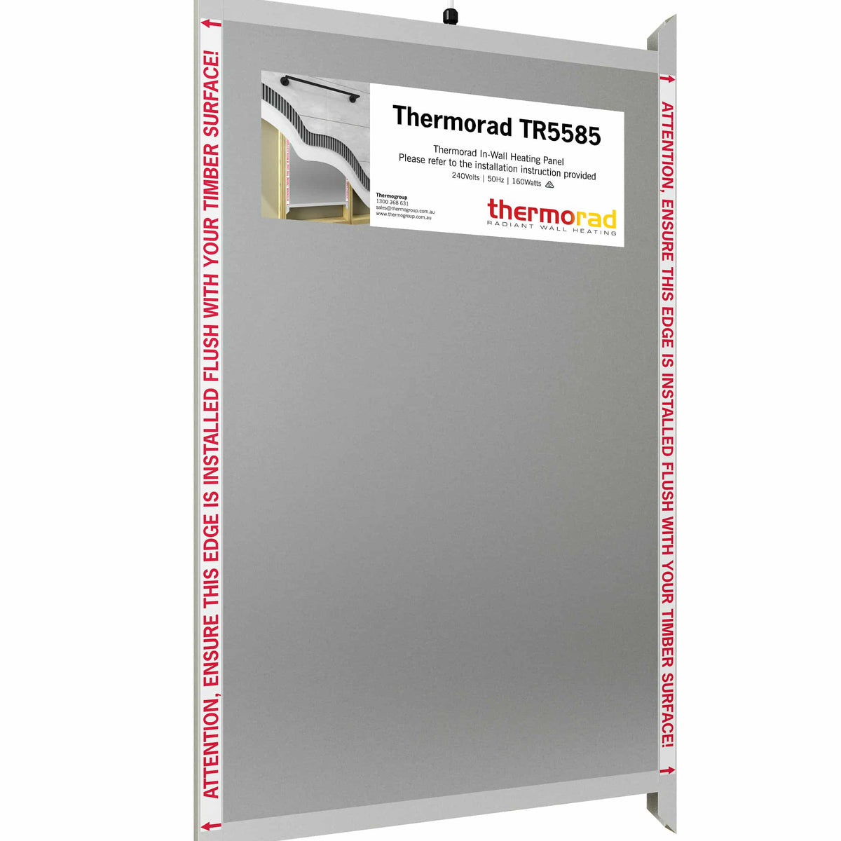 Thermorad - Heated Wall Panel - 550x850mm 160W – Eos Bathware