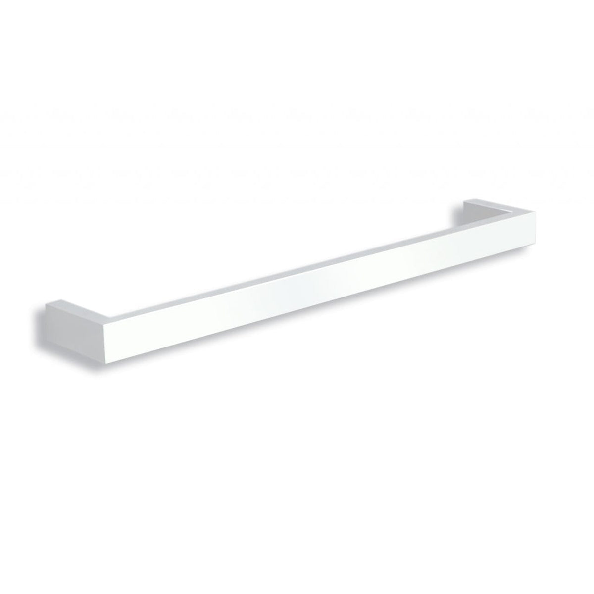Thermorail - Square Single Rail 632x40x100mm 23Watts - White - Include – Eos Bathware