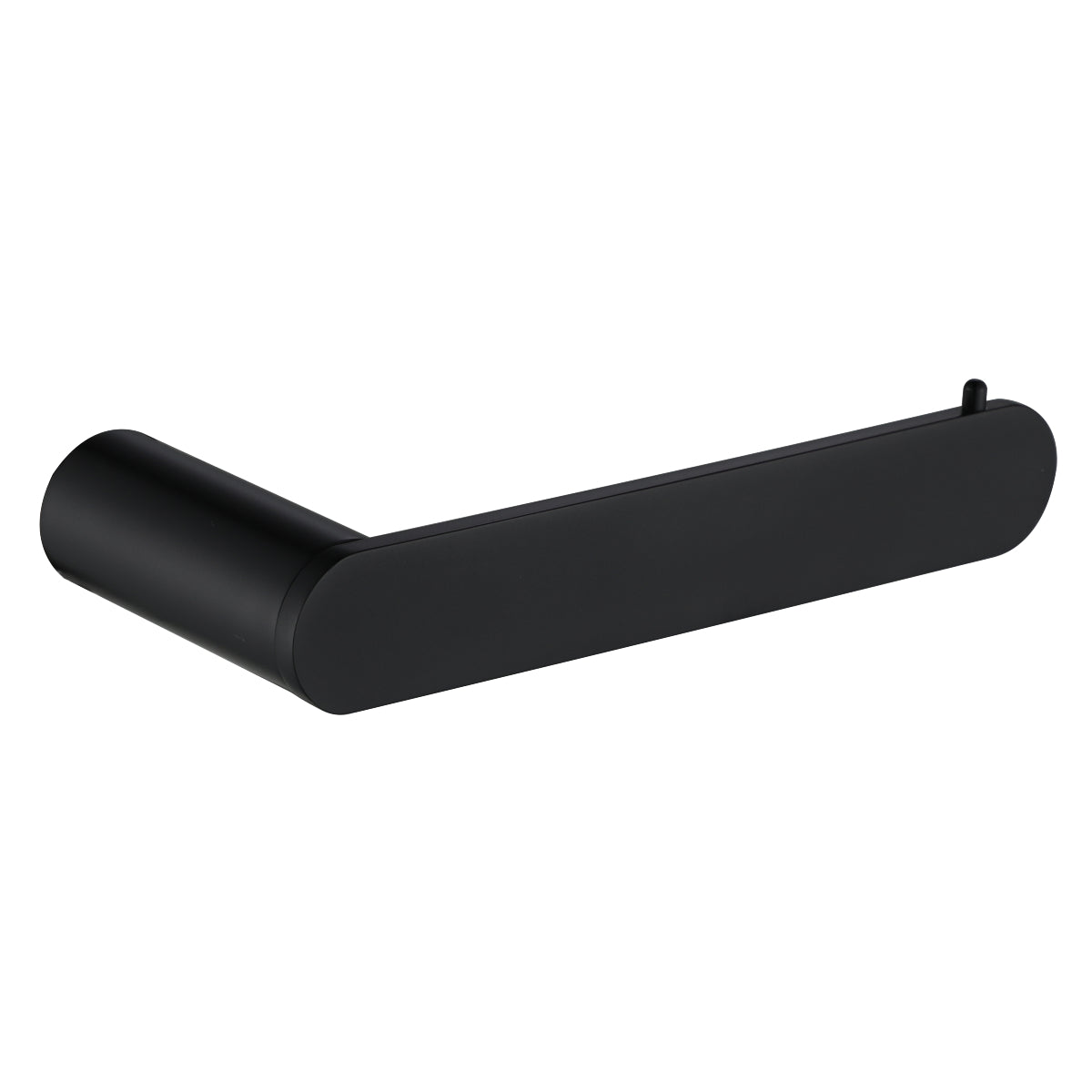 Vega - Matte Black Toilet Roll Holder – Eos Bathware